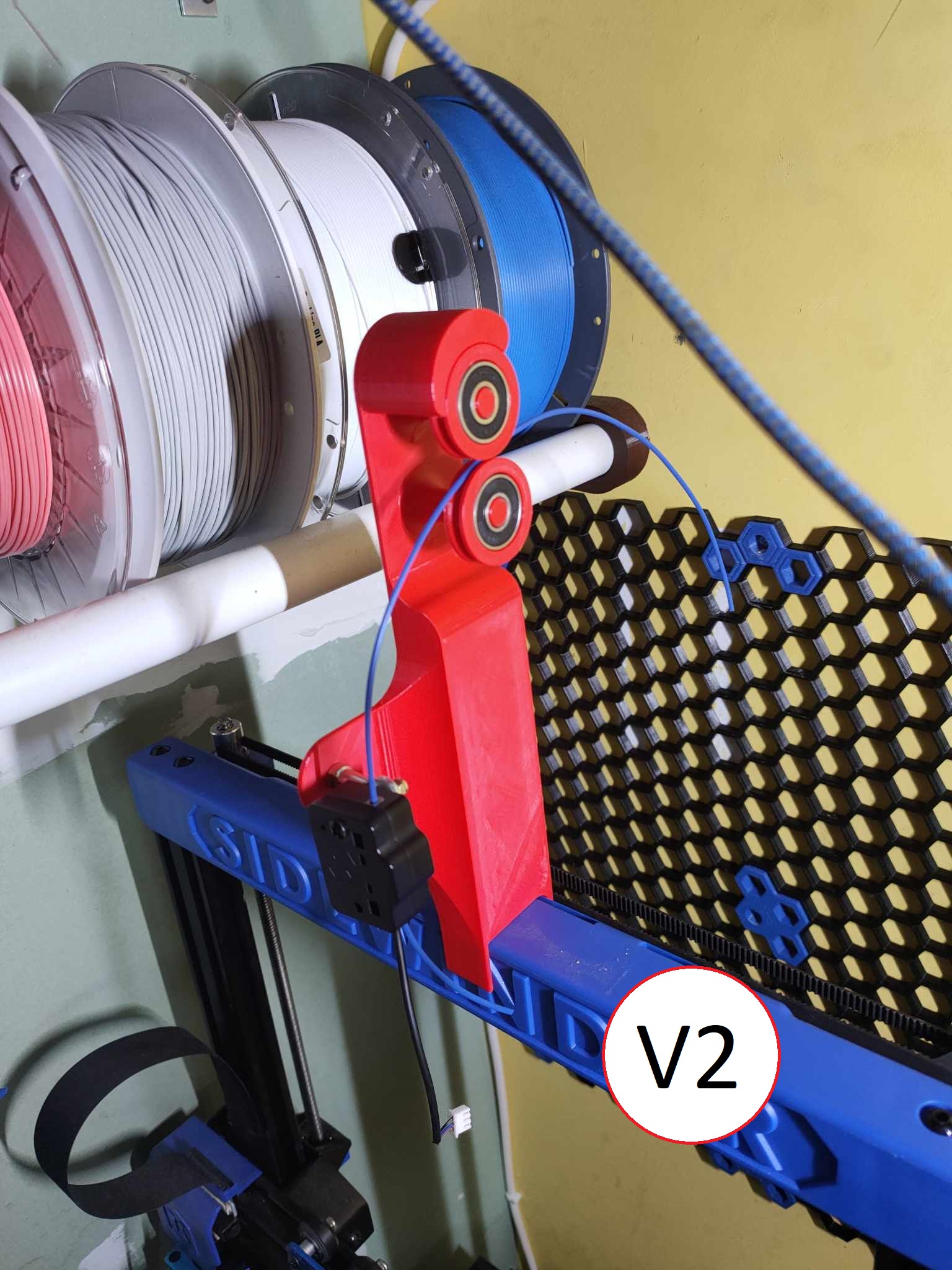 sidewinder X2 gantry filament lead by trupek56 | Download free STL ...