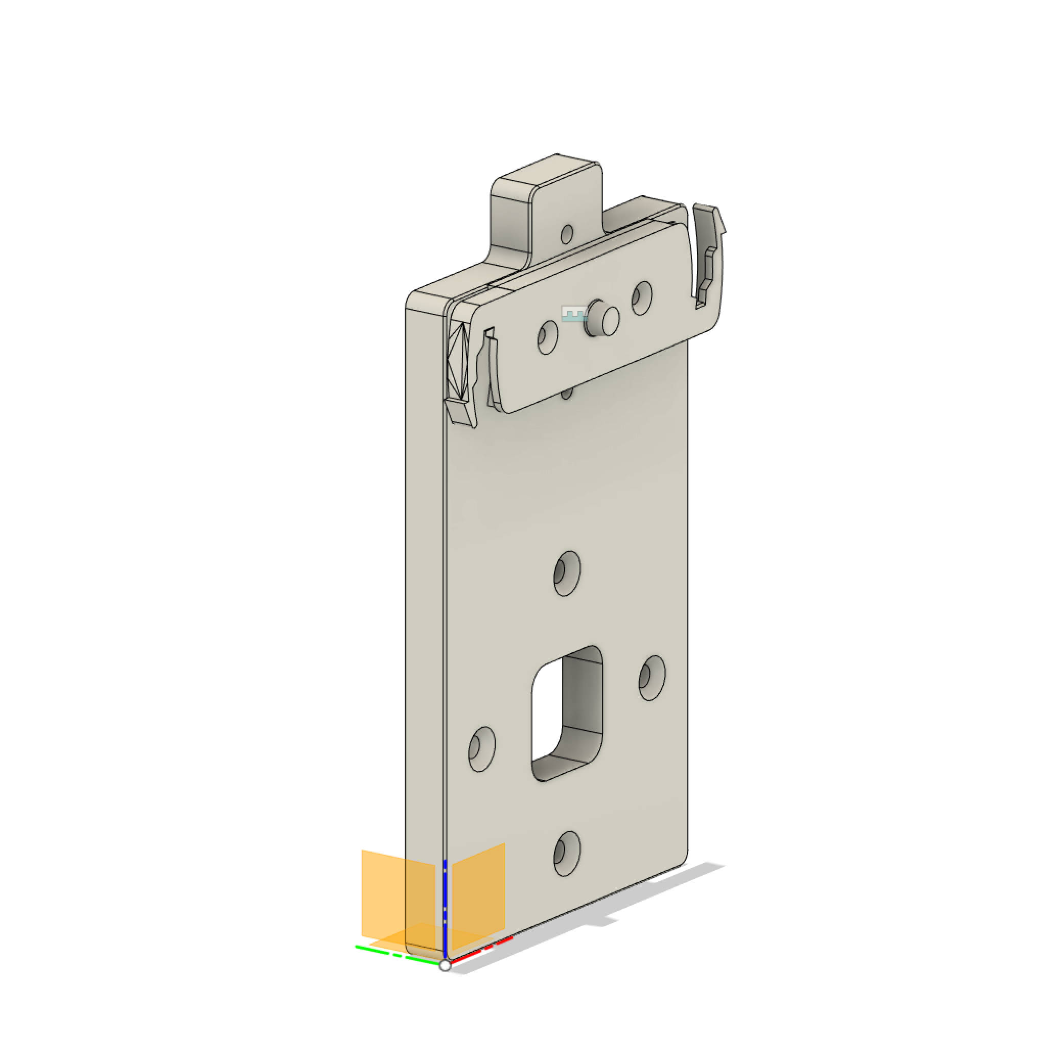 Aruba 305 86 box wall mount by chouchou | Download free STL model ...
