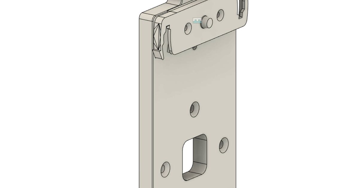 Aruba 305 86 box wall mount by chouchou | Download free STL model ...