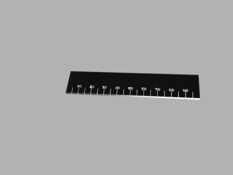 Slicer Ruler by pLfuego | Download free STL model | Printables.com