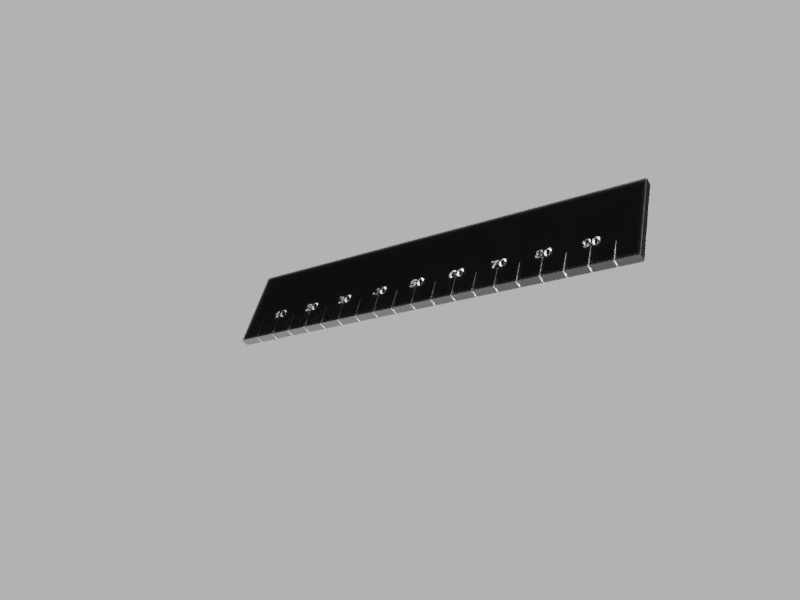 Slicer Ruler by pLfuego | Download free STL model | Printables.com