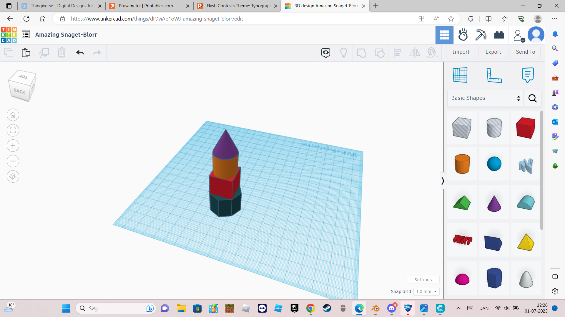 shape tower by Thor | Download free STL model | Printables.com