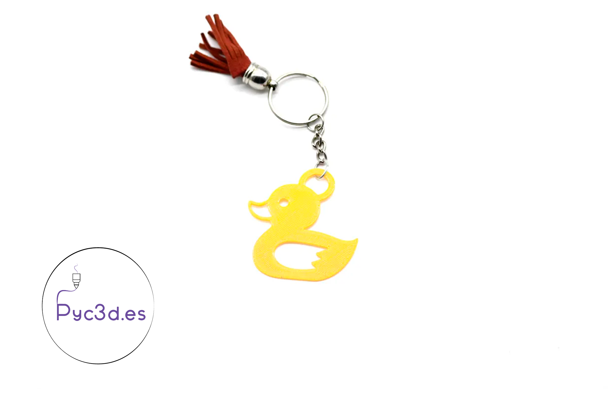 DUCK KEYCHAIN by PYC3D.ES | Download free STL model | Printables.com