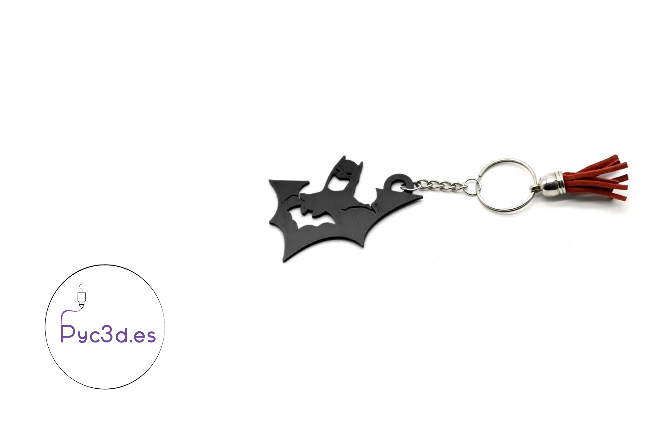 BATMAN CHARACTER KEYCHAIN by PYC3D.ES | Download free STL model ...
