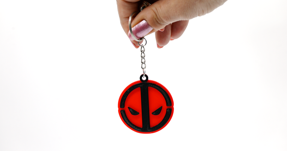 DEADPOOL KEYCHAIN by PYC3D | Download free STL model | Printables.com