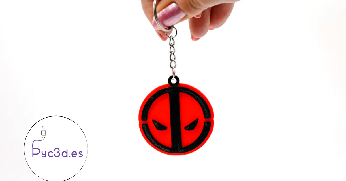 DEADPOOL KEYCHAIN by PYC3D.ES | Download free STL model | Printables.com