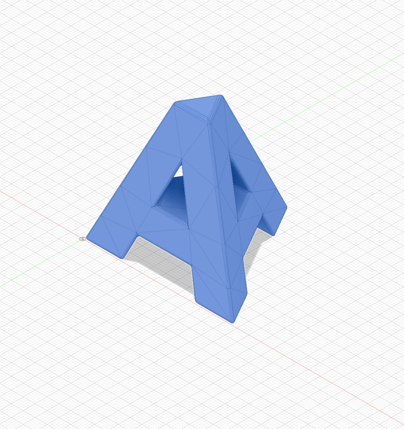 A3D - Letter A - Triangular Pyramid by Asphalt3D | Download free STL ...
