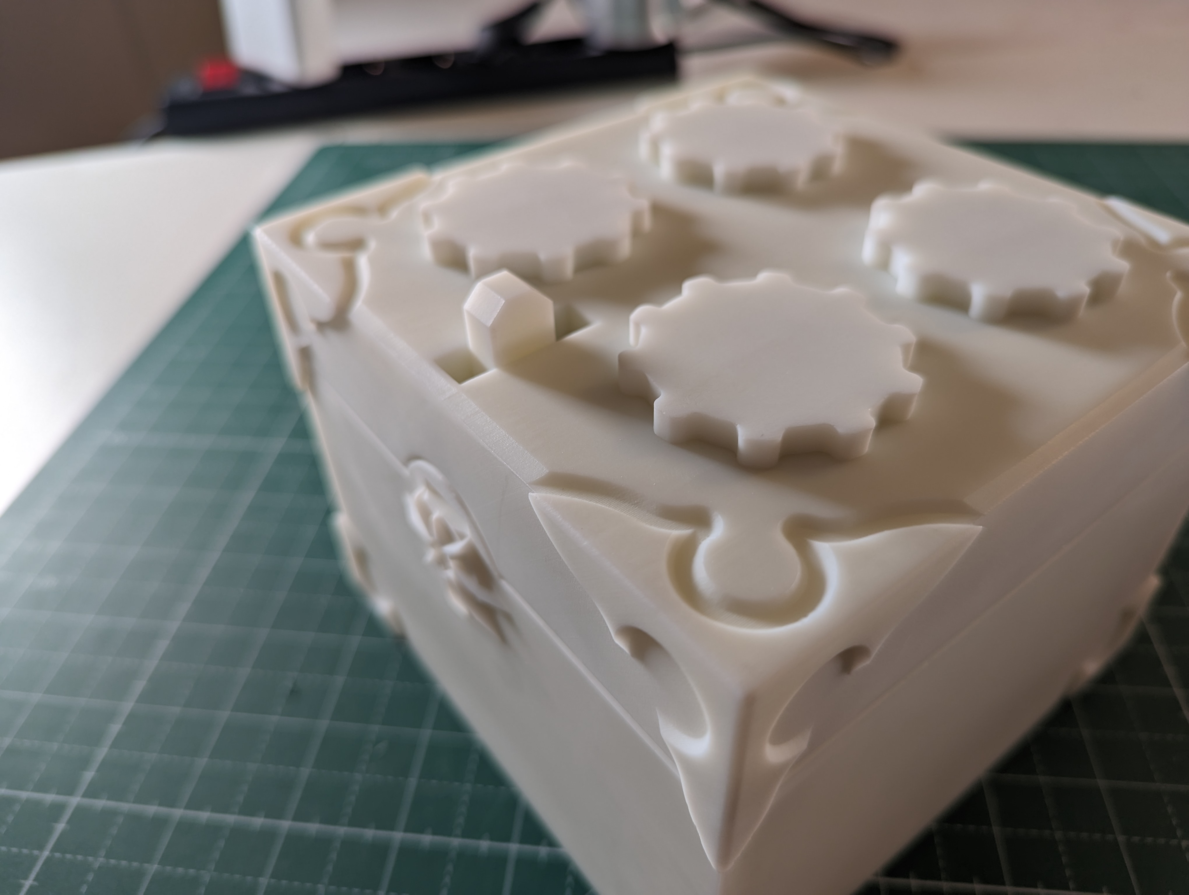 Completely 3D Printable Combination Box by Craftknights | Download free ...
