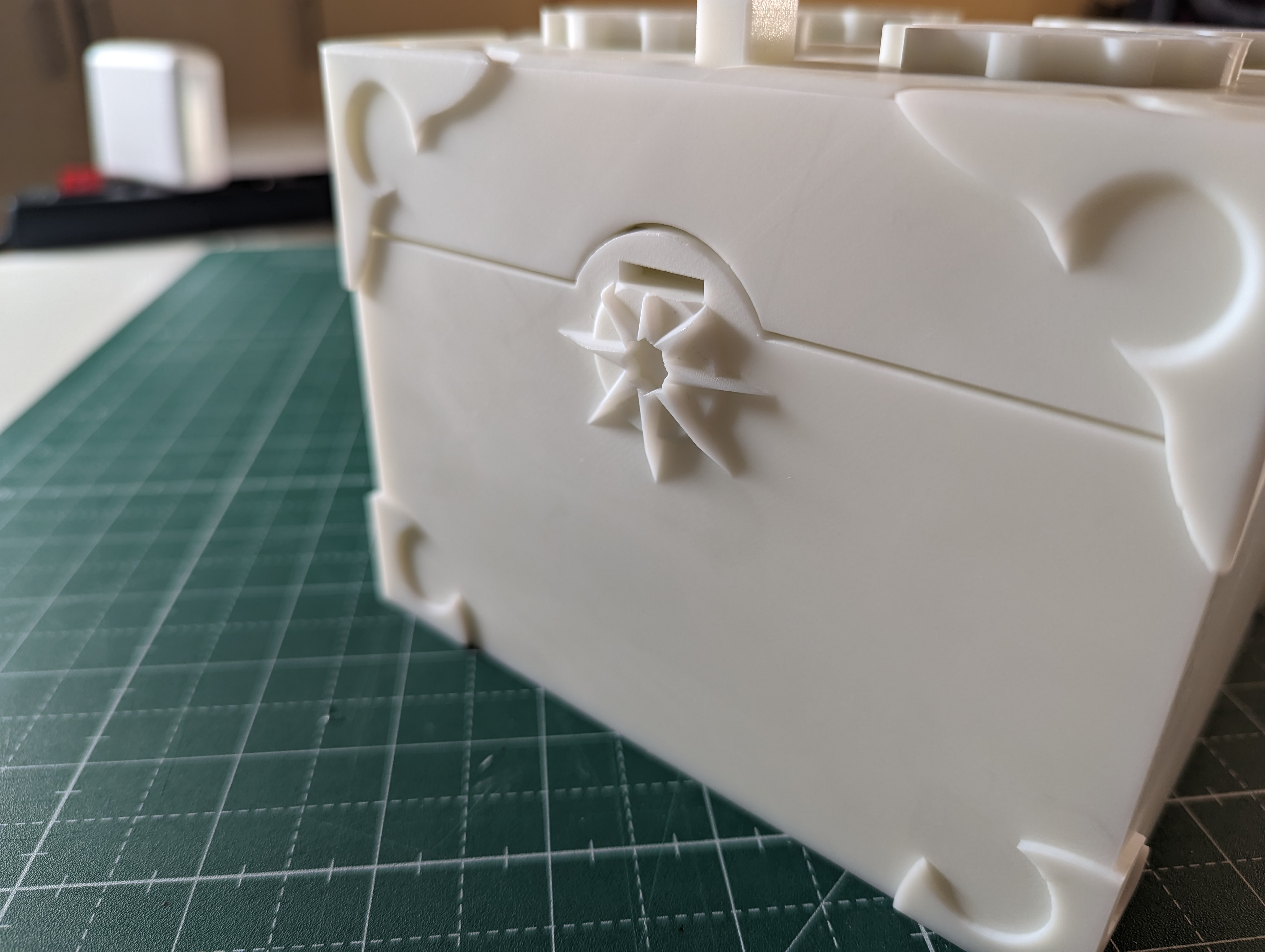 Completely 3D Printable Combination Box by Craftknights | Download free ...
