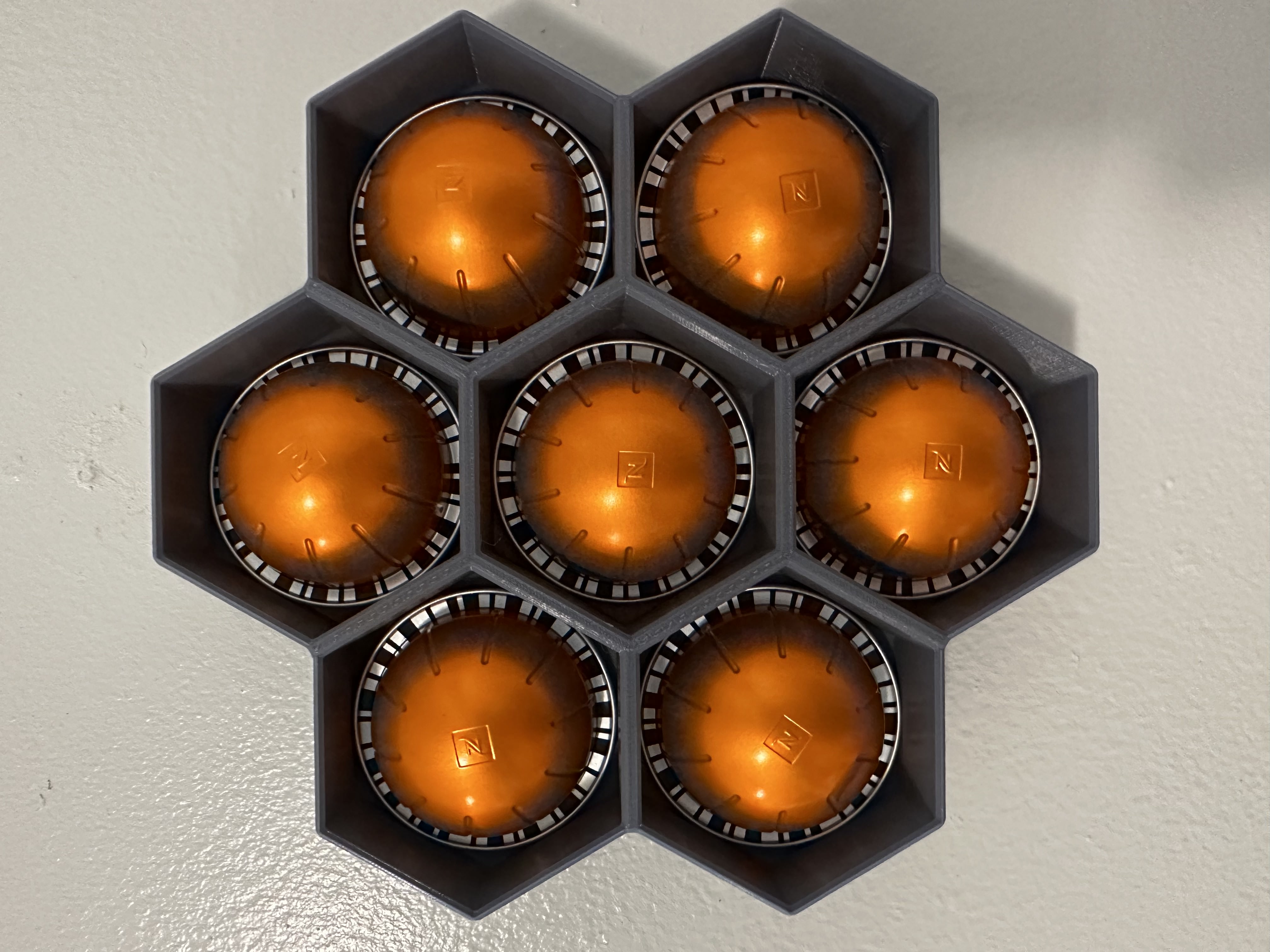 Nespresso Vertuo Hexagon Pod Holder by Martyfree123 | Download free STL ...