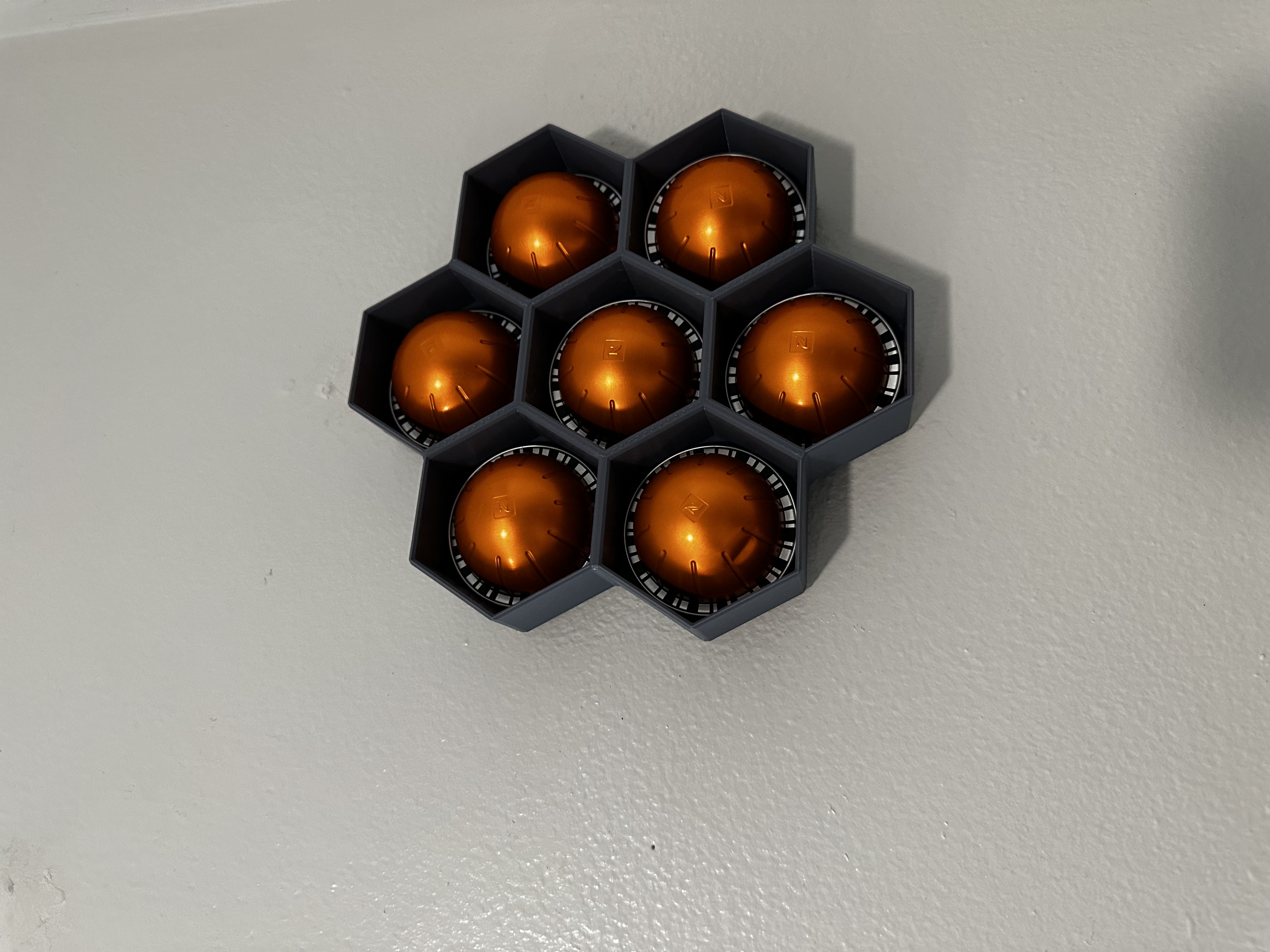 Nespresso Vertuo Hexagon Pod Holder by Martyfree123 | Download free STL ...
