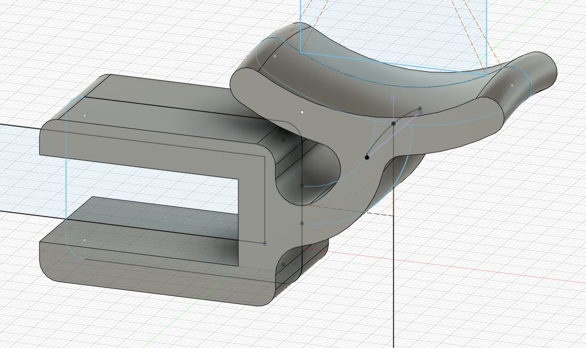 Parametric headset holder by Manuel | Download free STL model ...