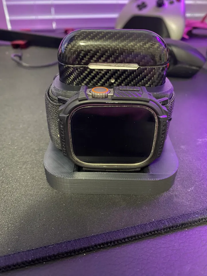 AirPod and Apple Watch ultra Stand by Jamey Bland | Download free STL ...