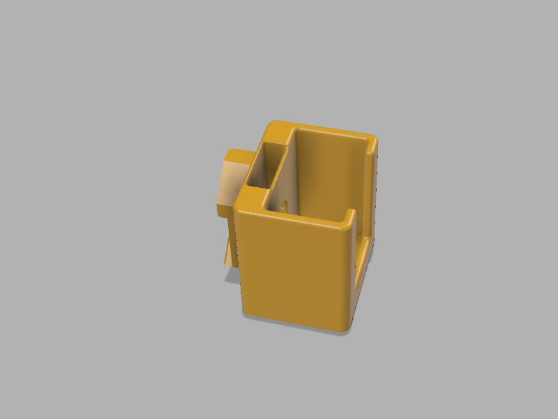 Golf cart 2-Way Radio Mount by idnarbjm | Download free STL model ...