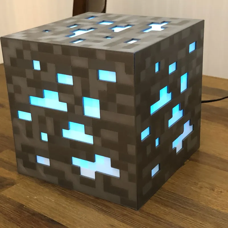 Minecraft Diamond Ore Block