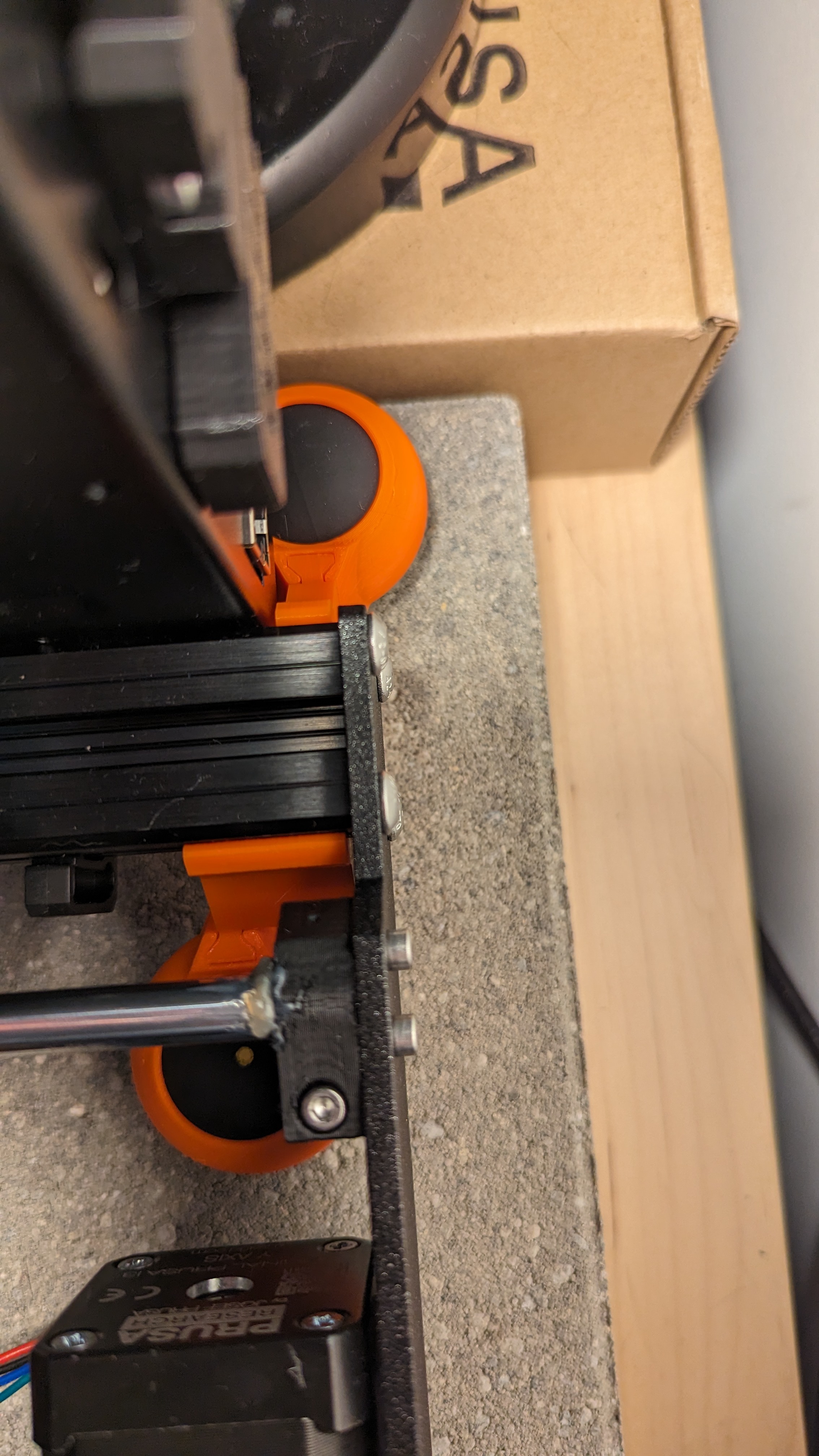 Symmetry Holder V4.0 for rear of Prusa printers by Jogaklaa | Download ...