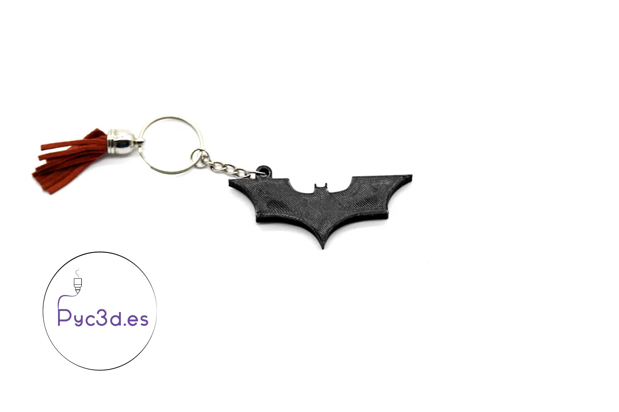 BATMAN LOGO KEYCHAIN by PYC3D.ES | Download free STL model | Printables.com