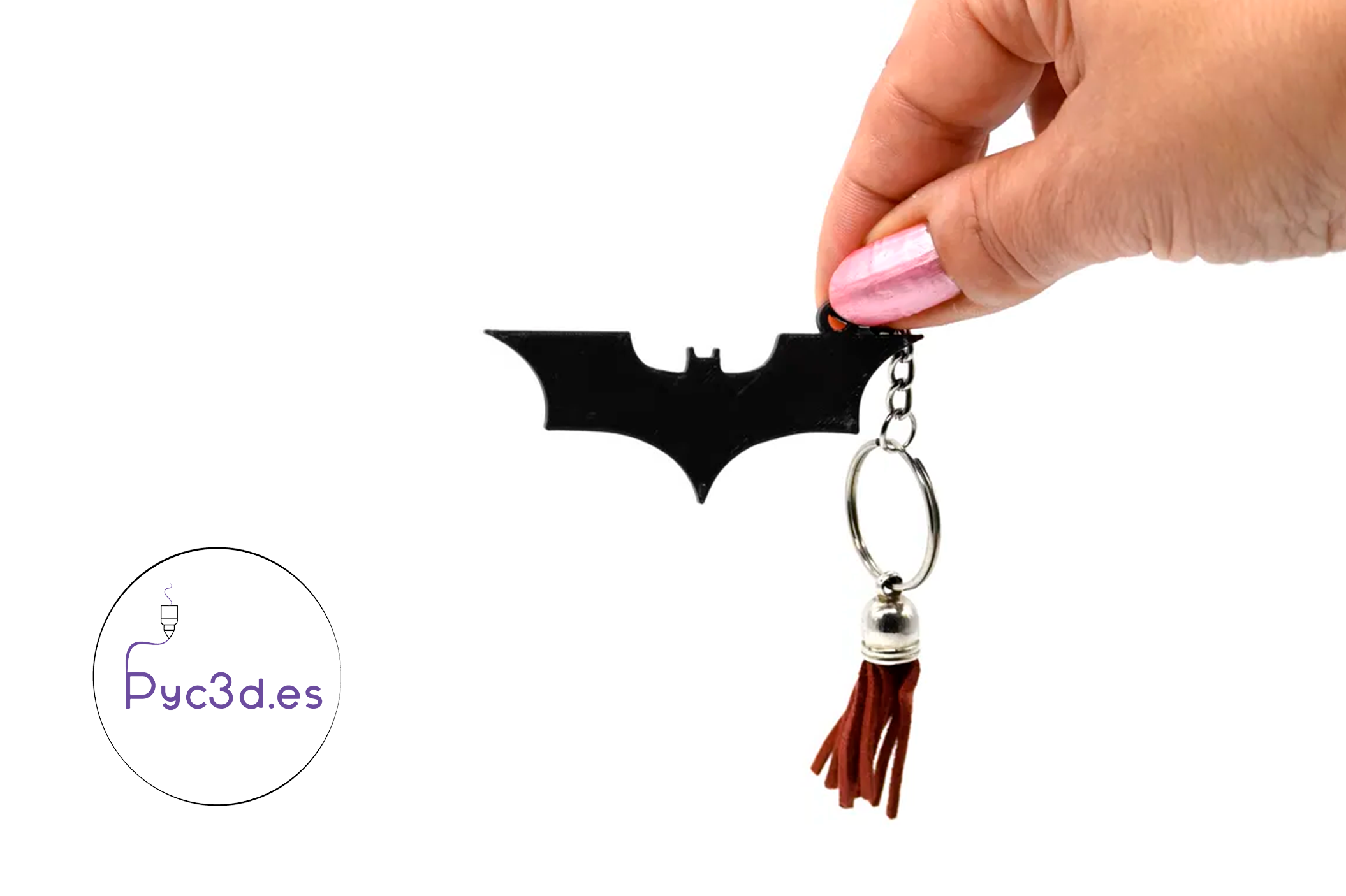 BATMAN LOGO KEYCHAIN by PYC3D.ES | Download free STL model | Printables.com