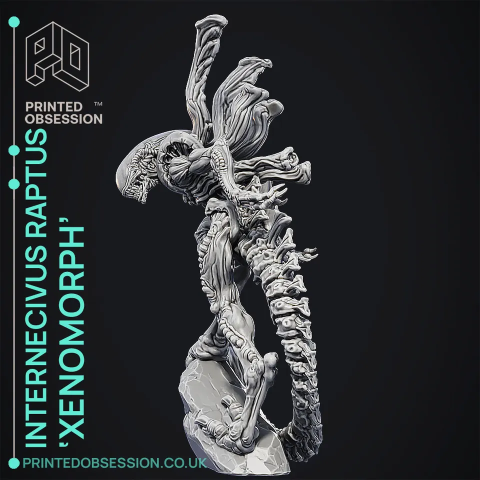 Alien Xenomorph - Fan Art by Printed Obsession | Download free STL ...