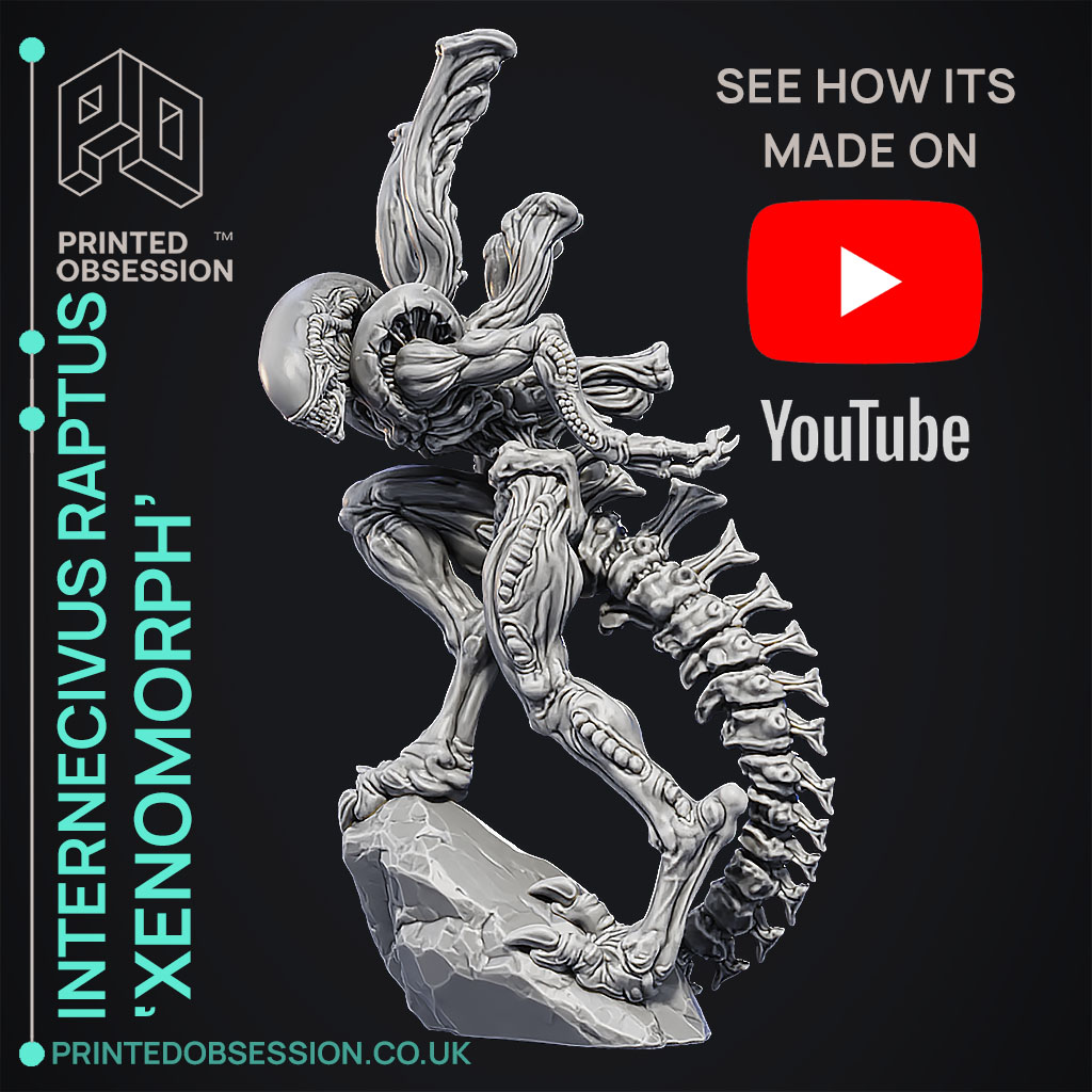 Alien Xenomorph - Fan Art by Printed Obsession | Download free STL ...