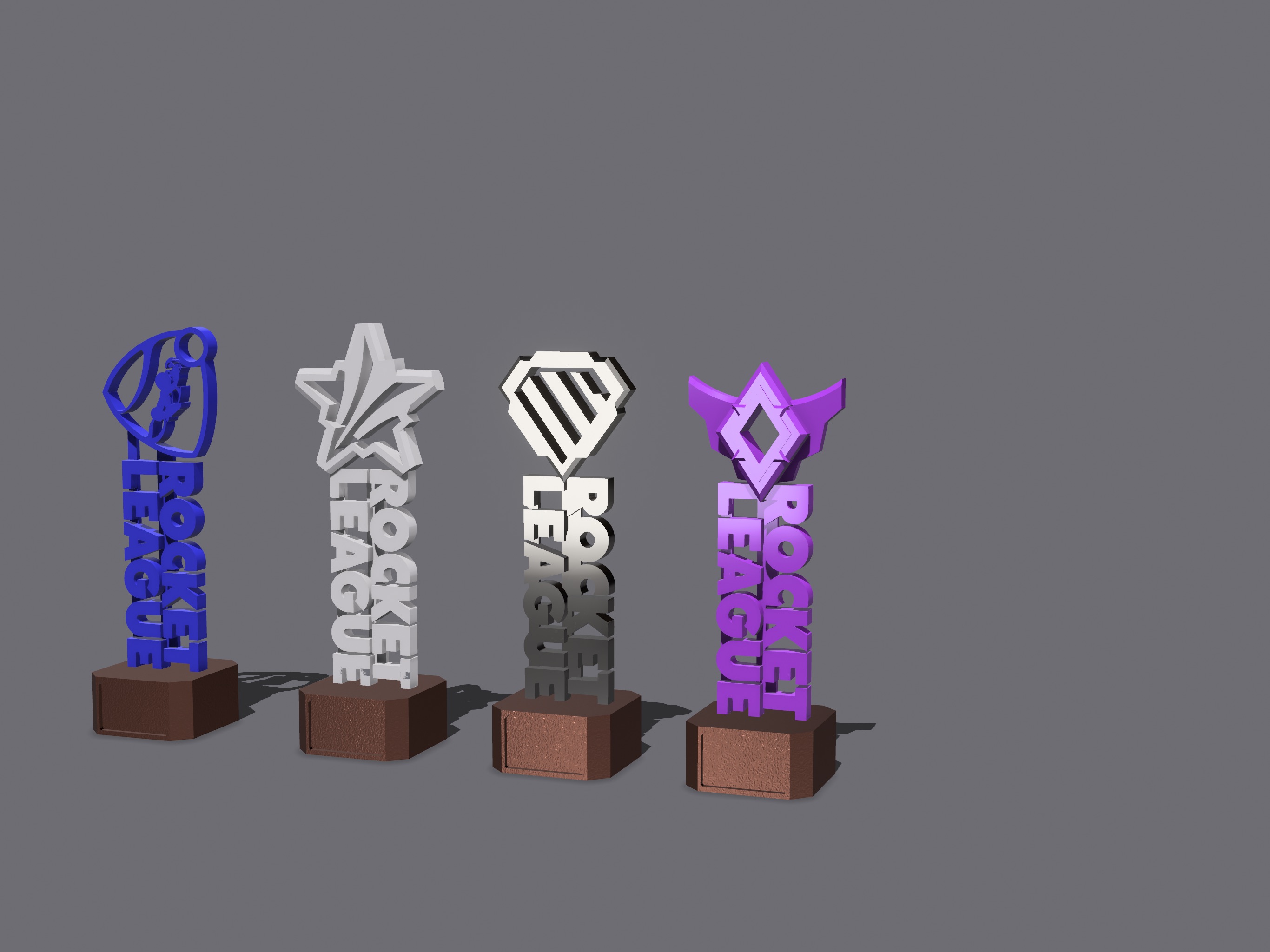 Rocket League Trophies by Rook | Download free STL model | Printables.com