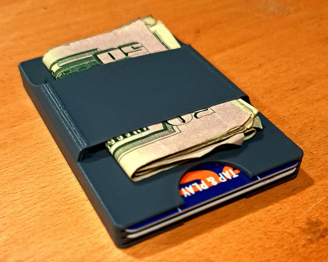 Compact Wallet (3 Cards) by Candyhog | Download free STL model ...