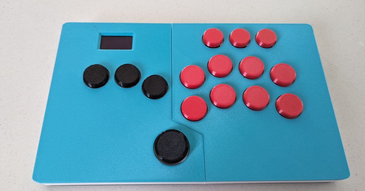 Compact Hitbox/Leverless Controller for mini print bed por Xericity ...