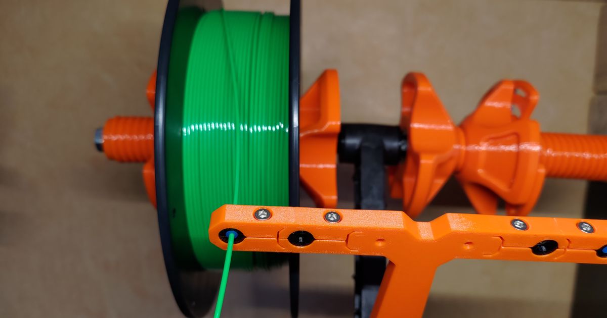 R1 Filament Guide longer arms and lower mount Remix by Saphir ...