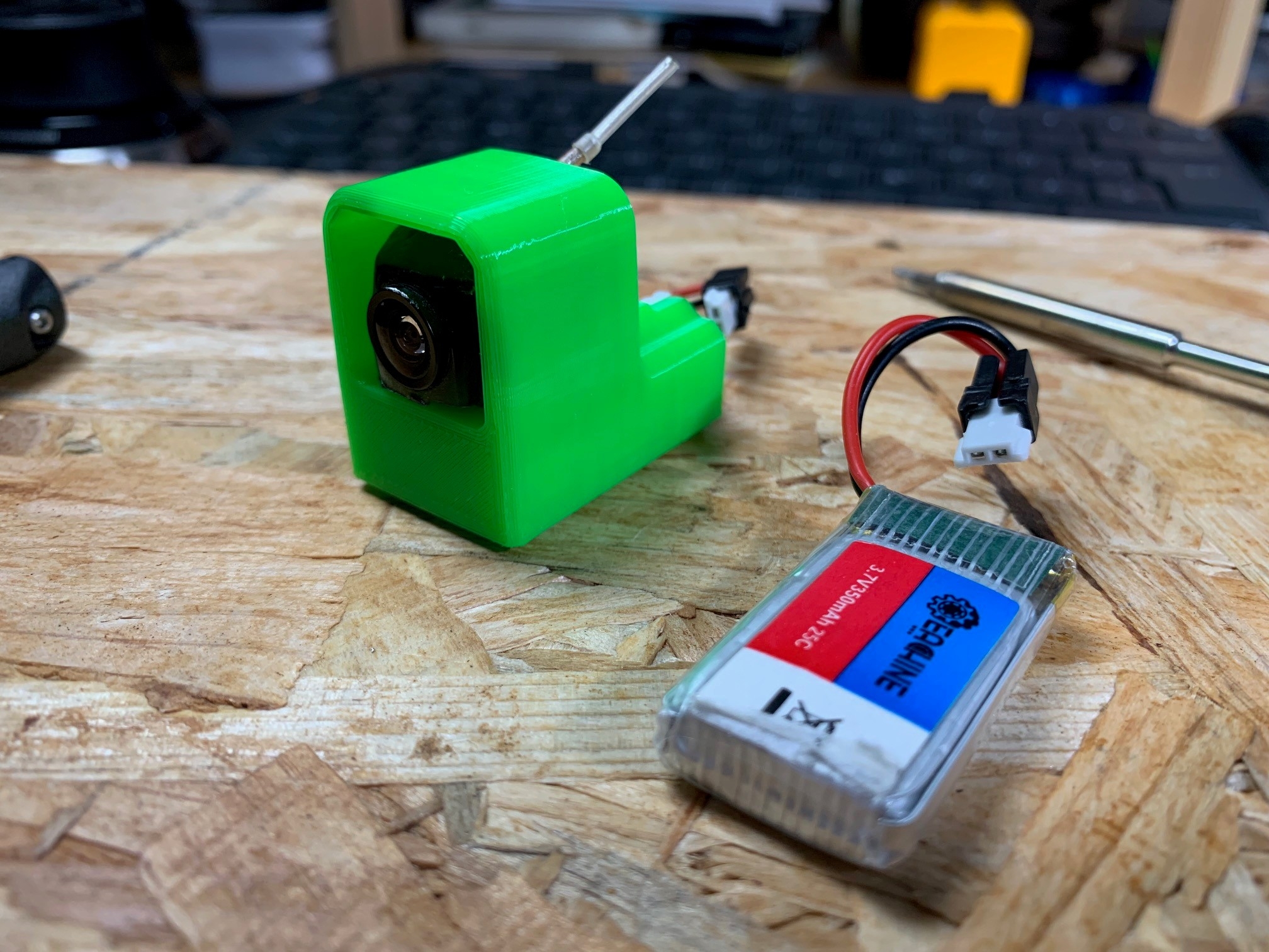 FPV Case for Camera-VTX module and Lipo by MacNeill | Download free STL ...