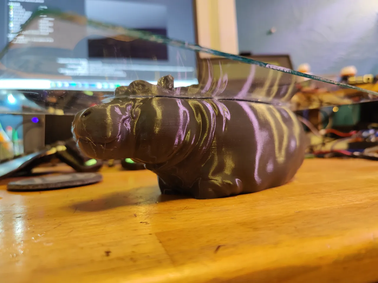 Hippo Glass Table by Odd Inventor | Download free STL model ... Hippo Glass Table by Odd Inventor | Download free STL model ...