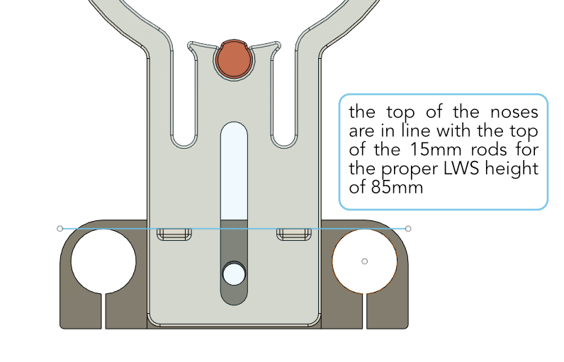 Grabhole 70mm front support beam for Anamorphics by LucMeister ...