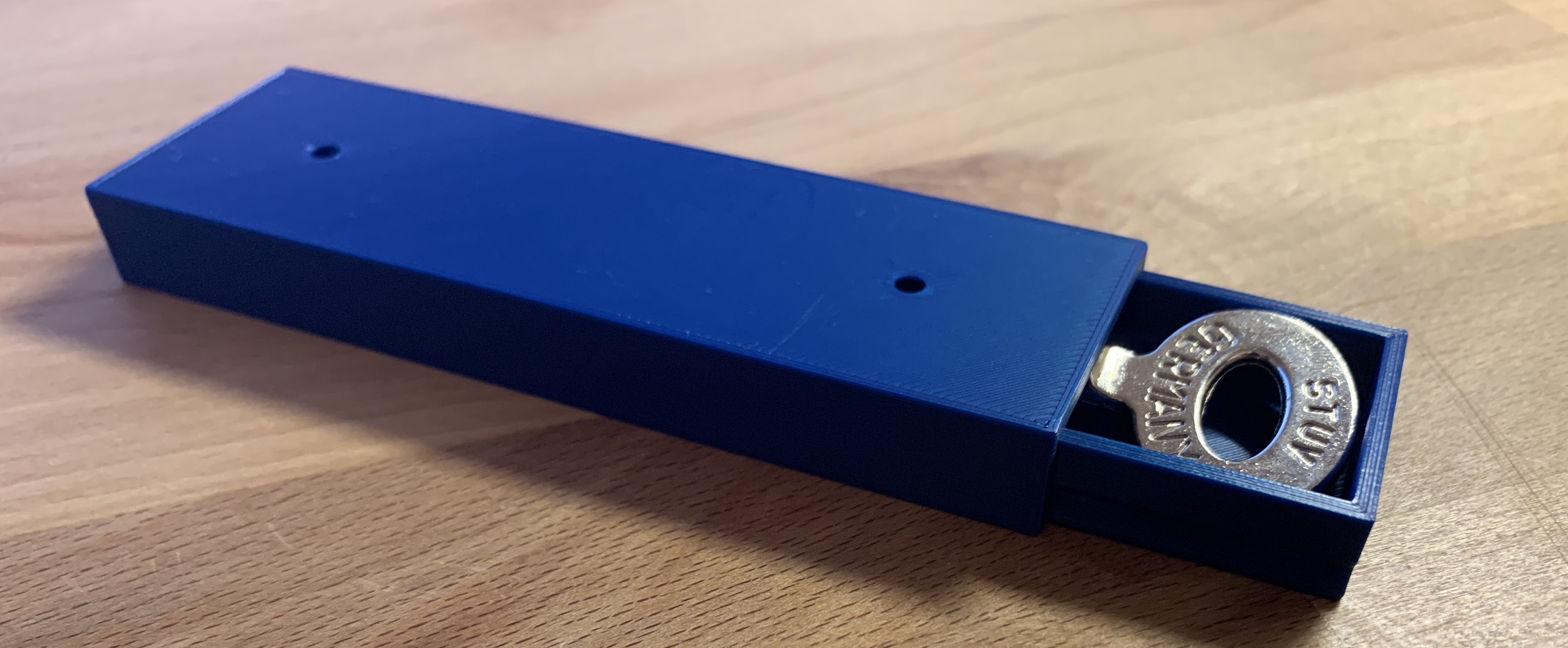 Under Desk Secret Safe Key Compartment by sirprintalot | Download free ...