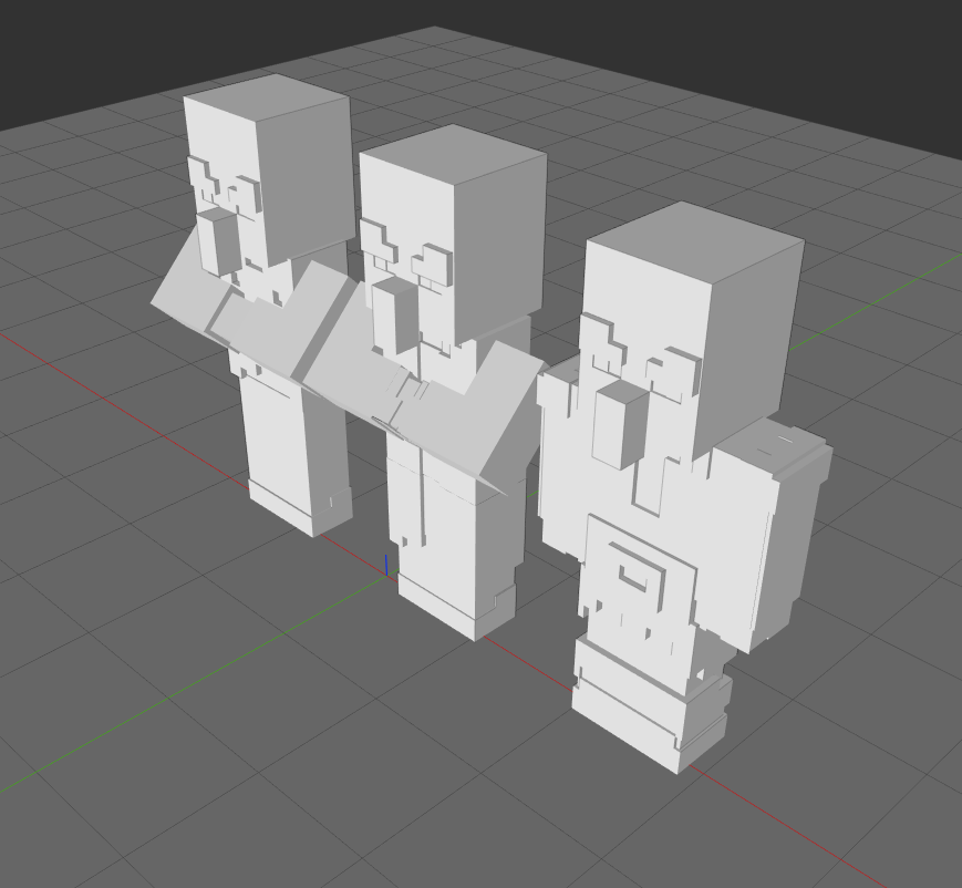 Minecraft Illagers (Updated) by Engineer5819 | Download free STL model ...
