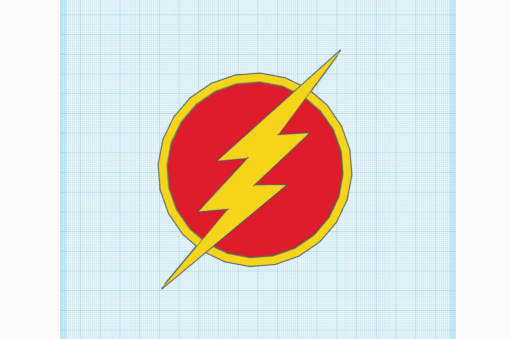 flash logo by john kolter | Download free STL model | Printables.com