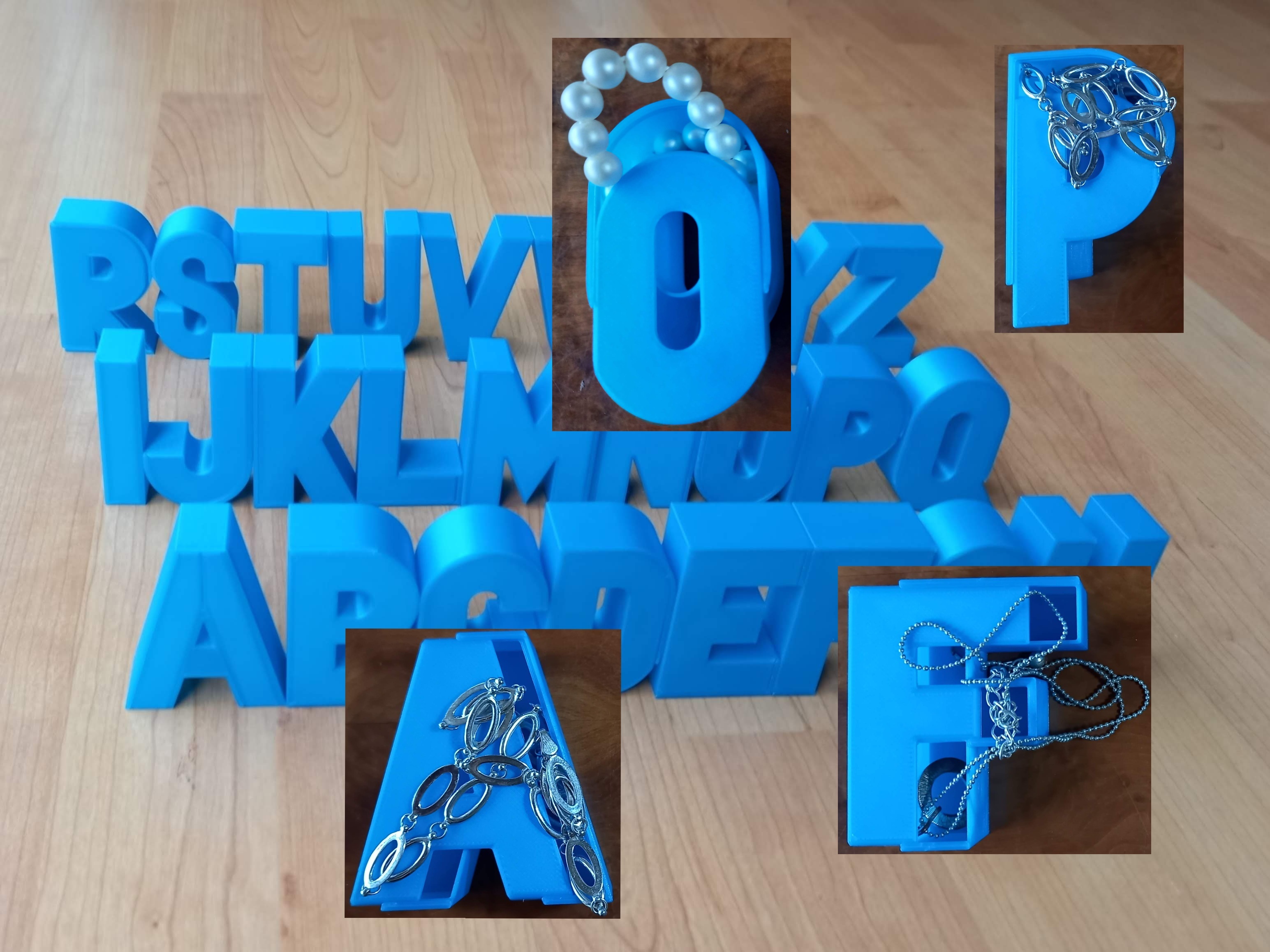 Abeceda pro dárky by Honzal | Download free STL model | Printables.com