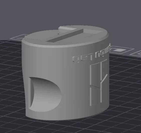 BambuLab scraper with logo by Chris Hall | Download free STL model ...