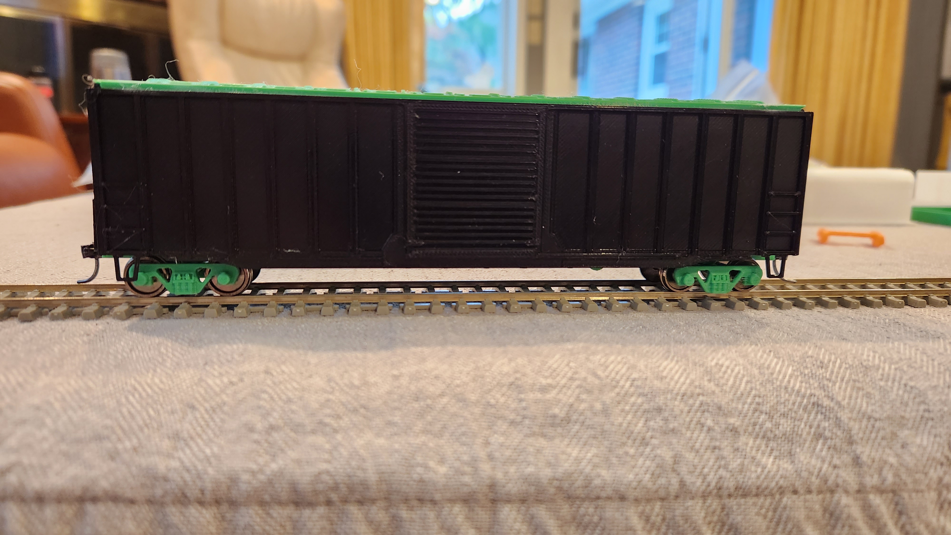 50 Foot Boxcar (HO) by Borgen Models | Download free STL model ...