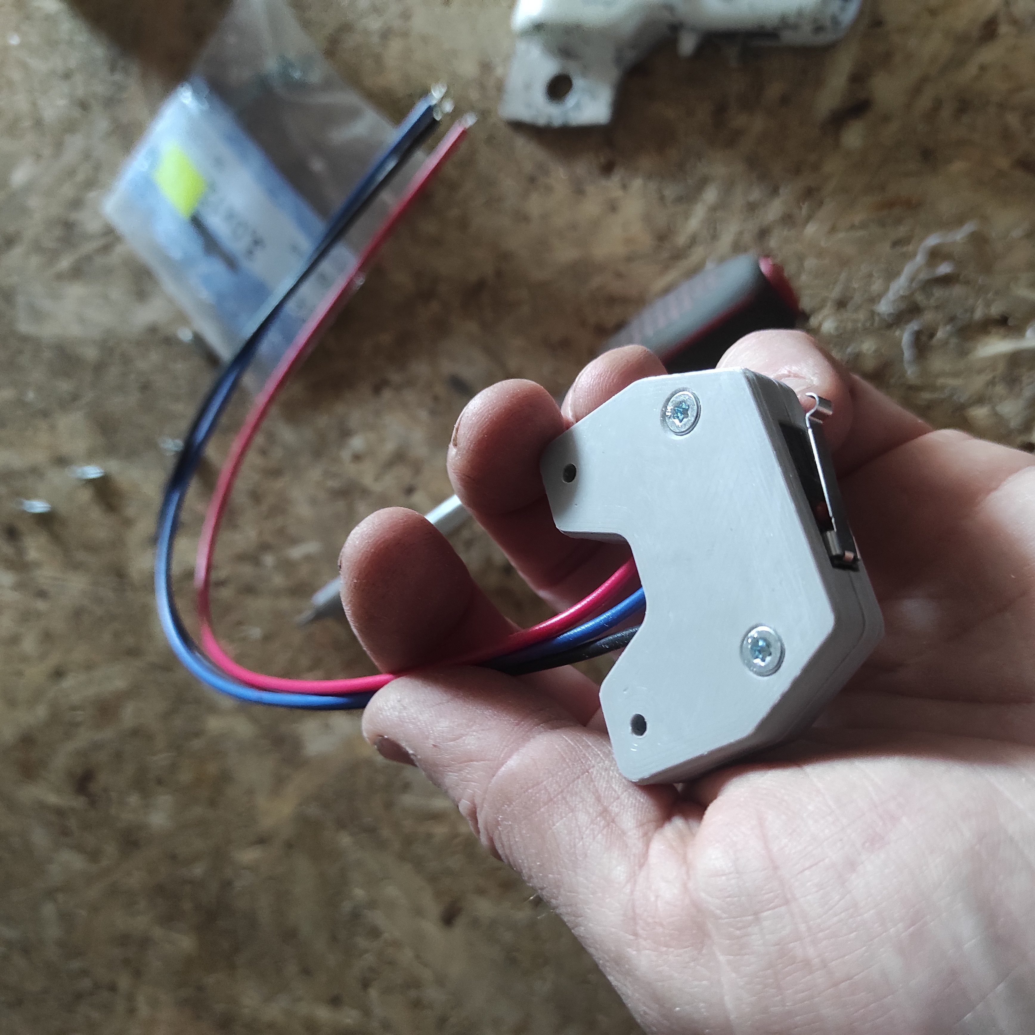 Ford Mustang 1965 trunk ajar switch housing by tiblu | Download free ...