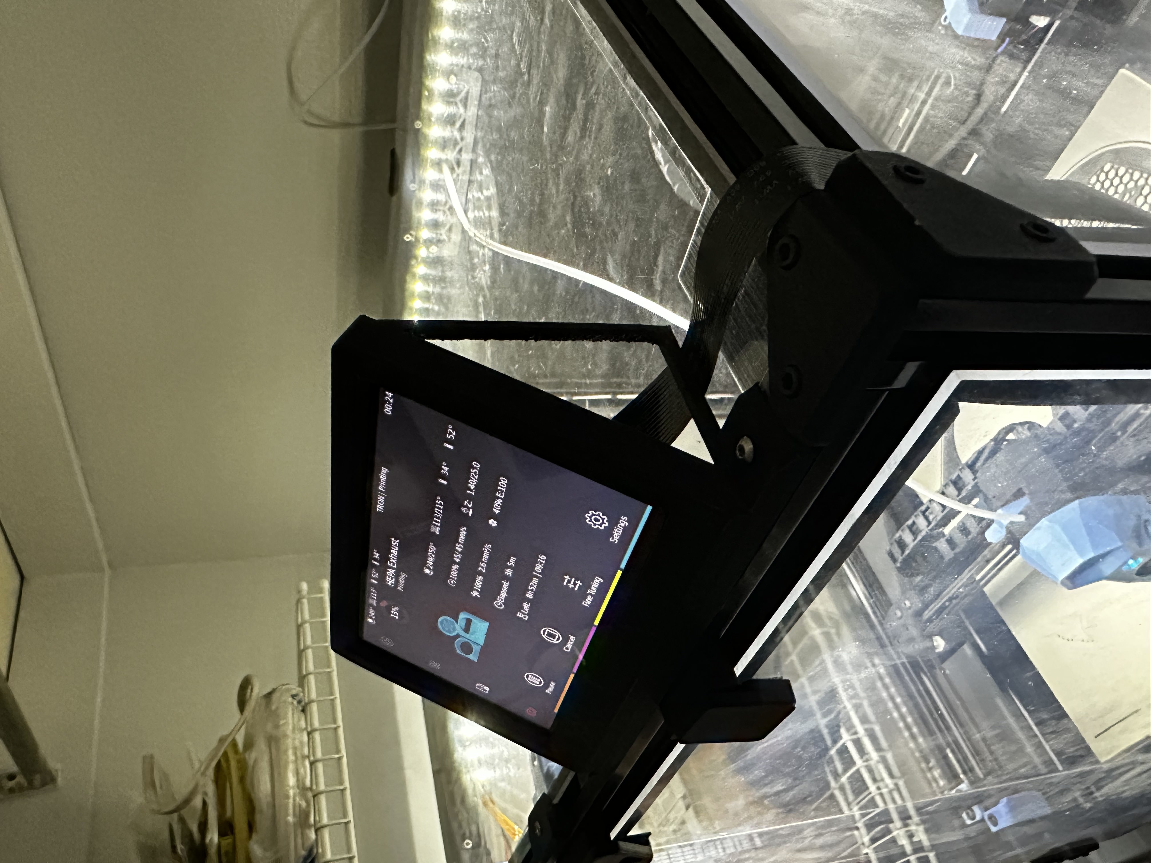 Voron BTT Pi TFT50 Top Mount by Martyfree123 | Download free STL model ...