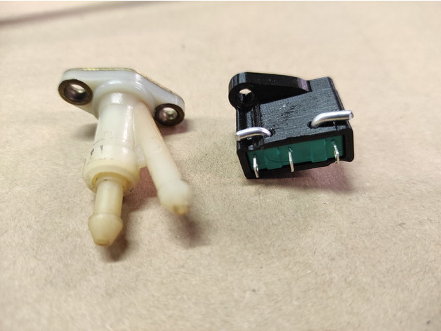VW T2B window washer micro switch adapter by tiblu | Download free STL ...