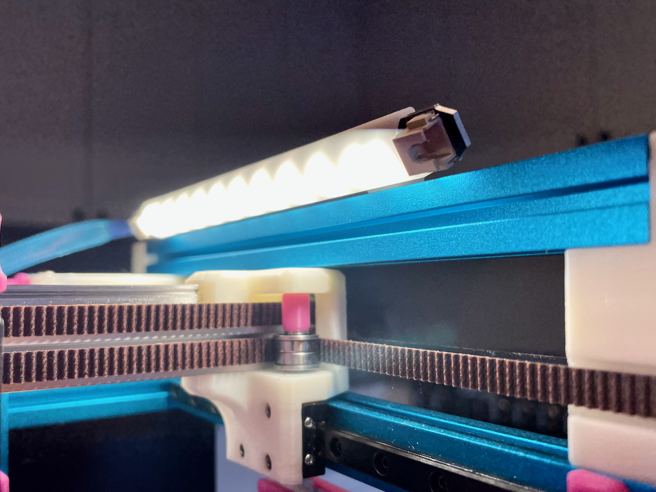 Voron v0 / v0.1 / v0.2 Daylight on a Matchstick LED Strip Mounts von cncplasticfactory ...