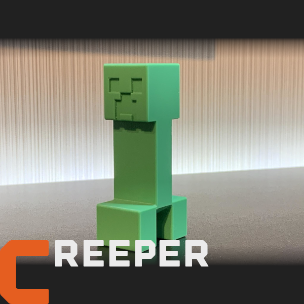 【Mine craft】Creeper v1.0 by SUGINOKO | Download free STL model ...