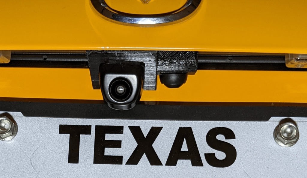 NC Miata Backup Camera Mount by Khoi Pham | Download free STL model ...