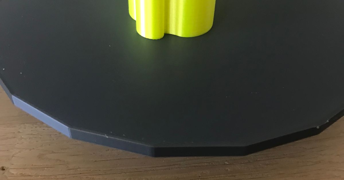 Rotating Display Stand by Max Ølsted | Download free STL model ...