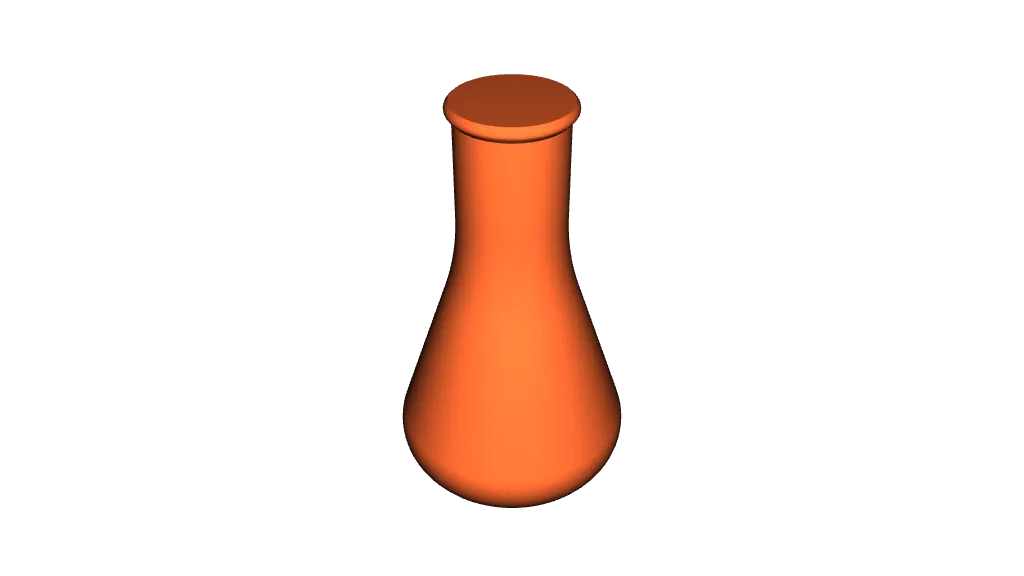 Vase mode flask by EzrielGolem | Download free STL model | Printables.com
