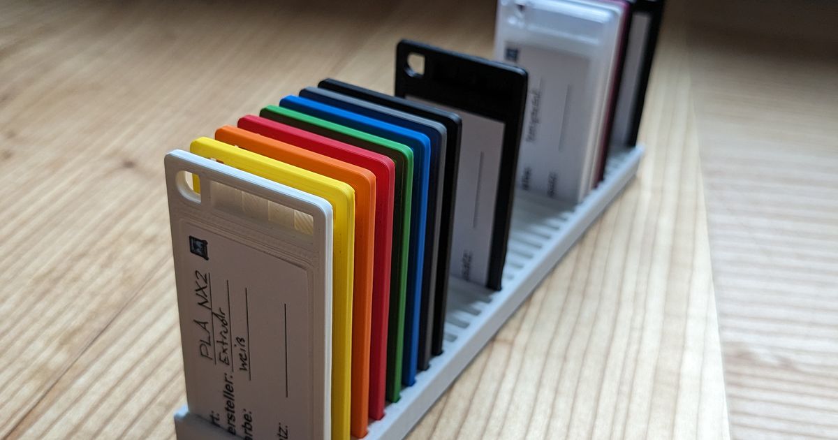 Filament Sample + Stand by Riena Tobi | Download free STL model ...