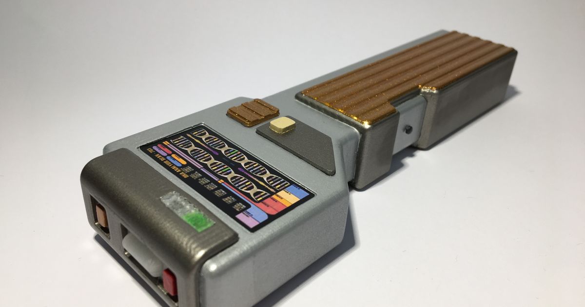 Star Trek ODN/medical scanner by MrTricorder | Download free STL model ...