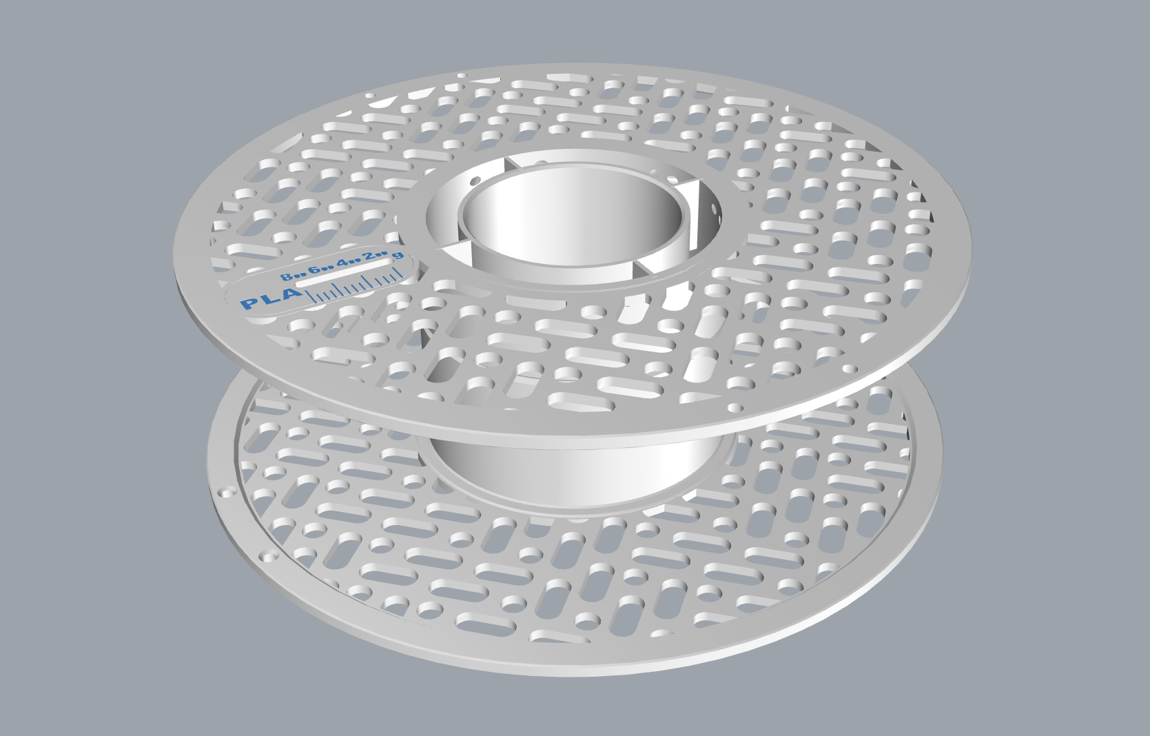 Bambu Lab Reusable Spool Cooler Master Remix von chameko | Kostenloses STL-Modell herunterladen ...