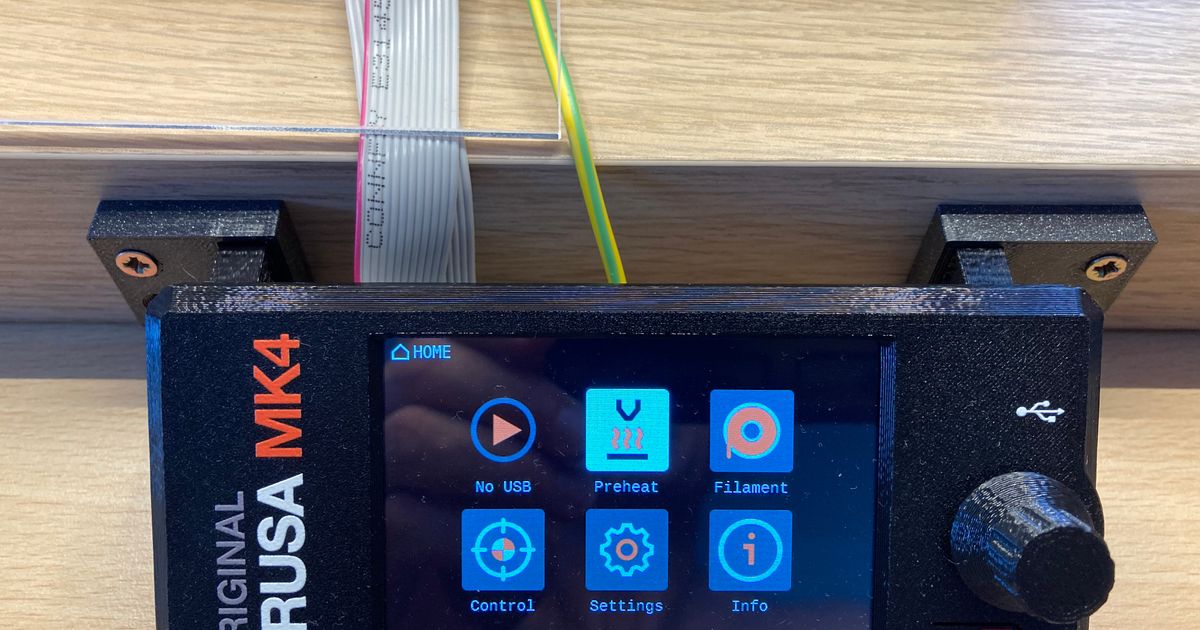 MK4 Display Adapter for the Ikea LACK Enclosure by Jhannes | Download ...