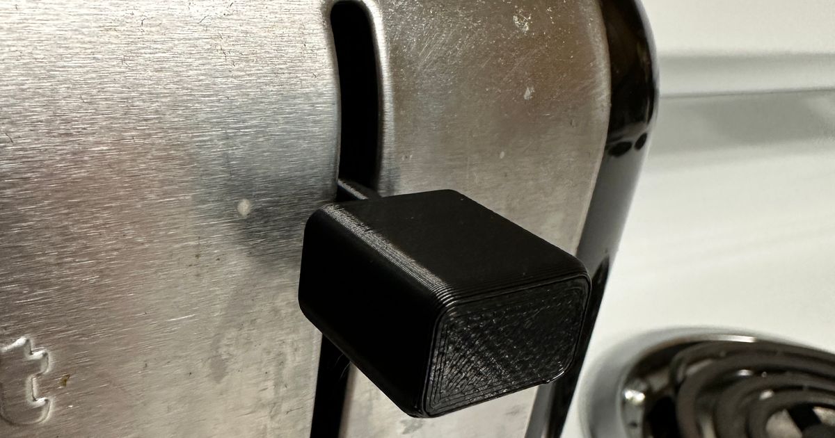 Toaster Handle by MightyTonBiggie | Download free STL model ...